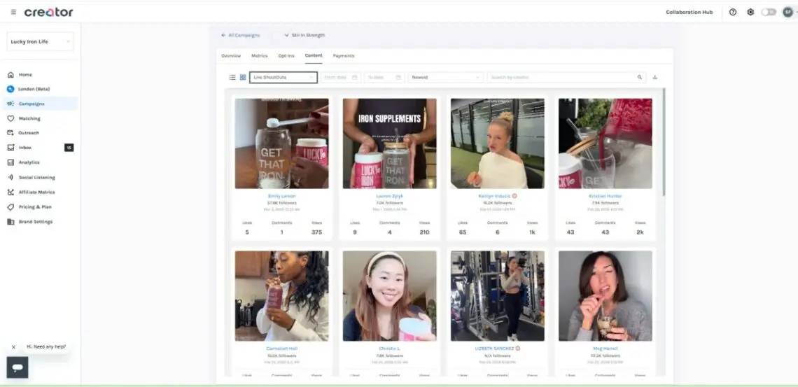 Creator.co Review | Pricing & Features (2025) - Influencer Marketing ...
