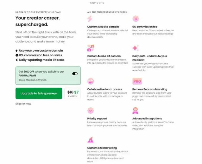 Beacons Creator Tool Review | Features & pricing (2025)