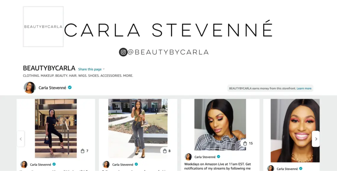 9 Amazon Influencer Storefront Examples to Drive Sales
