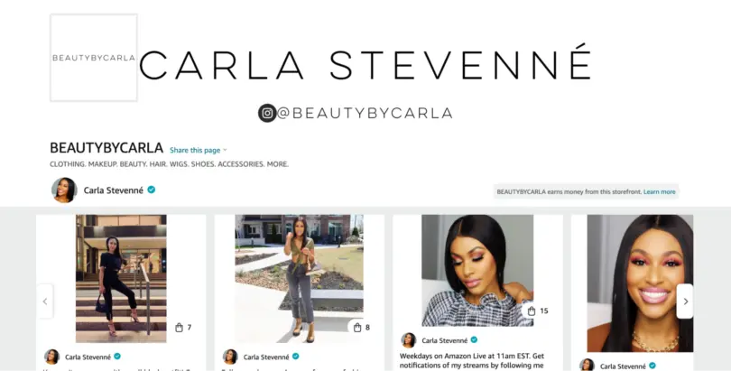 9 Amazon Influencer Storefront Examples to Drive Sales