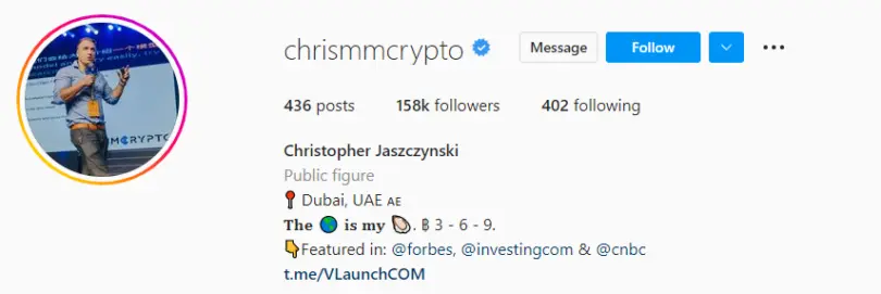 Top 39 Instagram Crypto Influencers to Follow
