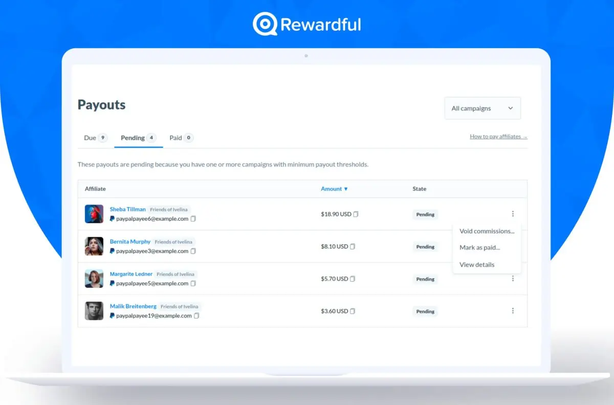 Rewardful Review | Pricing & Features (2025) - Affiliate Marketing Software
